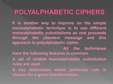 Classical Encryption Technique Part 1 Ppt Programming Languages Computing