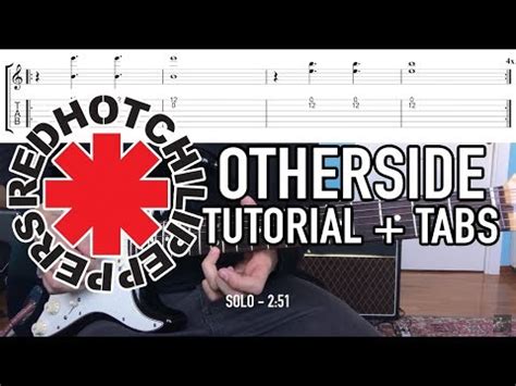 Otherside Red Hot Chili Peppers Easy Guitar Lesson Tab W Guitar