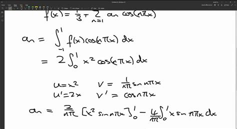 Solvedlet Fxx Be A Periodic Function Defined Over The Interval 02 A Find The Fourier