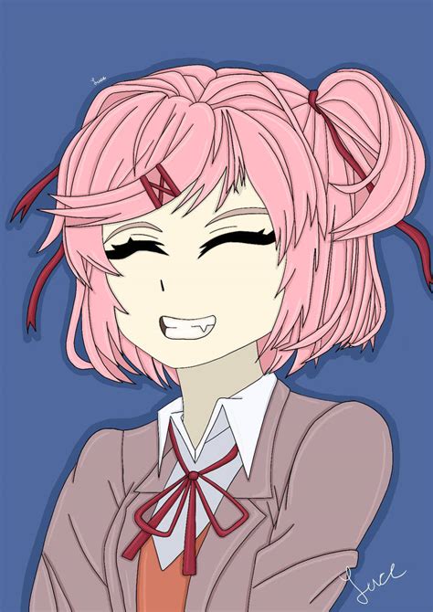 Natsuki Doki Doki Literature Club By Luceemil On Deviantart