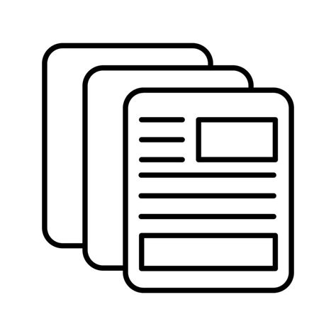 Document Vector Icon 12694608 Vector Art At Vecteezy