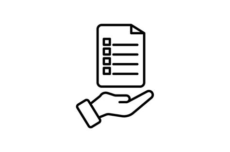 Survey Icon Graphic By Asobahus · Creative Fabrica