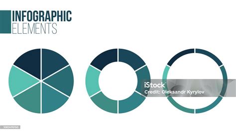 Vector Circle Infographic Set Template For Cycle Diagram Graph