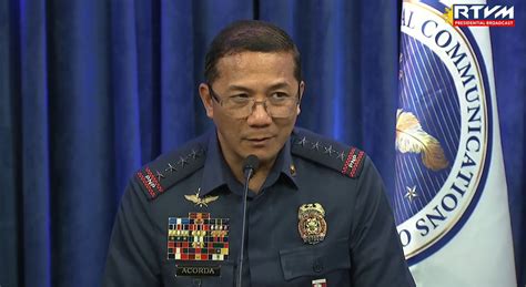 Pnp Reports Drop In Crime Rate Under Marcos Admin Philippine