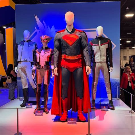 Warner Bros Displays Superman” Movie Costumes At Licensing Expo 2025