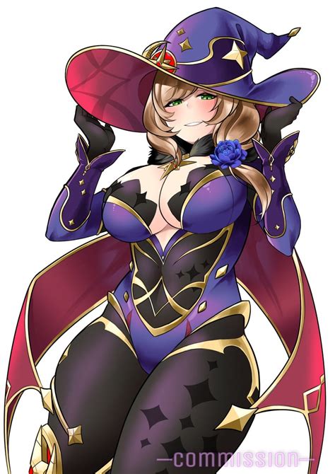 Mona And Lisa Genshin Impact Drawn By Saltnvalk Danbooru