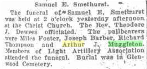 Samuel E Smethurst Unknown 1920 Find A Grave Memorial