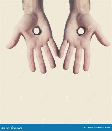 Jesus Hands With Nails
