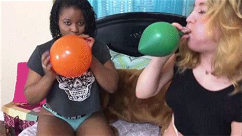 Charlie And Dimaond Blow Up Balllons Hidef Catherine Foxxs Toy Box