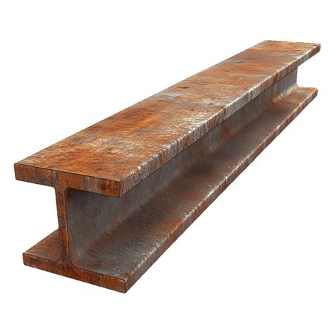 Rusty Support Beam High Res Industrial Element 60510955 Png