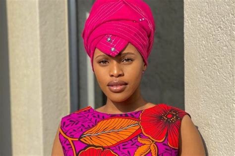 Actress Natasha Thahane Sparks Wedding Bells Rumours