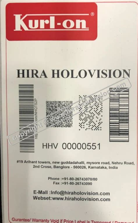 Custom Made Security Seal Labels Packaging Type Standard At ₹ 050