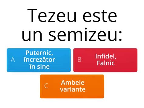 Tezeu și Minotaurul Quiz