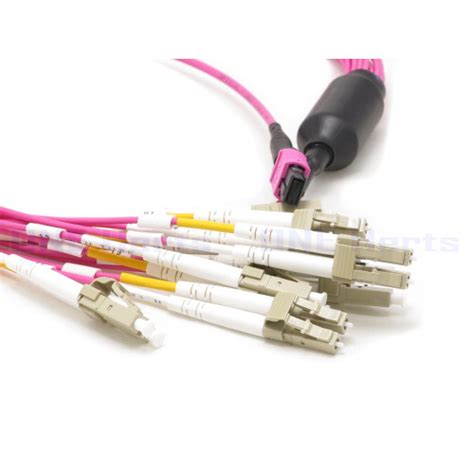 Mpo Om4 Lc 16f Xx Mpo Om4轉lc 16f光纖跳線 分支跳線 Om4萬兆多模光纖跳線 12芯 Mpo多模萬兆om4
