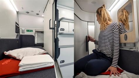 Sleep Your Way Across Europe With Nightjet Capsule Train Room With