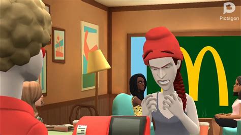 Droidlina Visits Mcdonalds Youtube