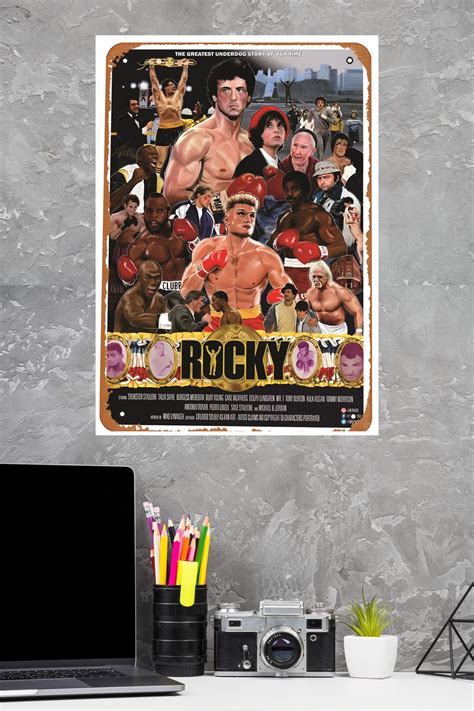 Rocky Balboa Movie Poster Hollywood Posters The Poster Valley