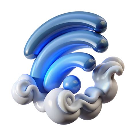 Abstract Cloud Computing Network Wireless Connectivity Symbol 56598862 Png