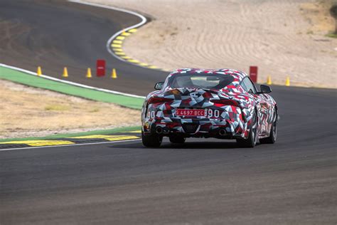 Gallery Toyota Supra A90 Testing At Jarama