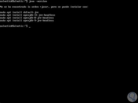 Cómo Instalar Java Con Comando Apt En Ubuntu 1804 Solvetic