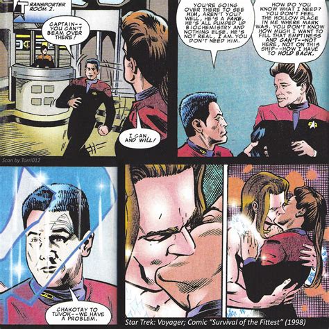 Star Trek Voyager Comic Scan 3 By Torri012 On Deviantart