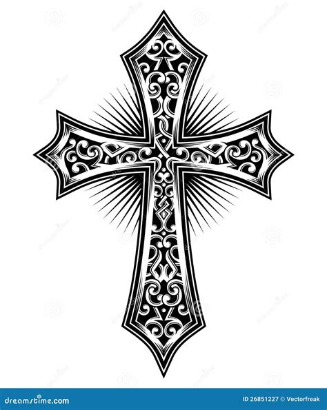 Tribal Vector Clipart Crosses