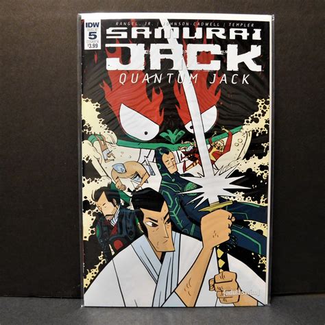 Samurai Jack Quantum Jack 5 Variant Cover B Idw Comics 2017 Jim