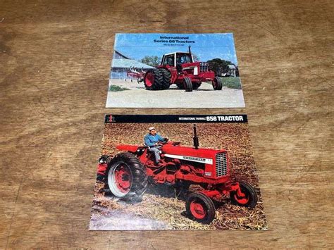 2 Ih 656 86 Series Sales Literature Aumann Auctions Inc