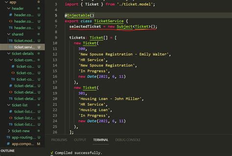 Communication Between Sibling Components Using Subject In Service Rangular2