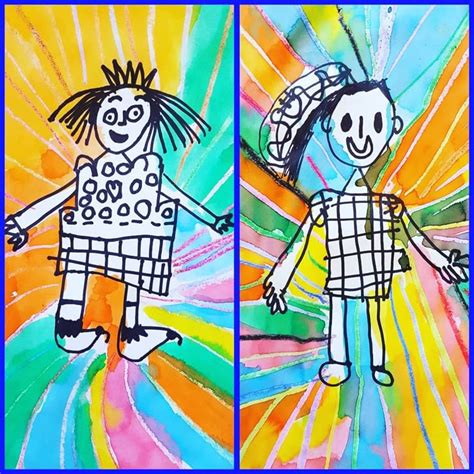 Self Portrait Self Portrait Art Art Classroom Sharpie Drawings