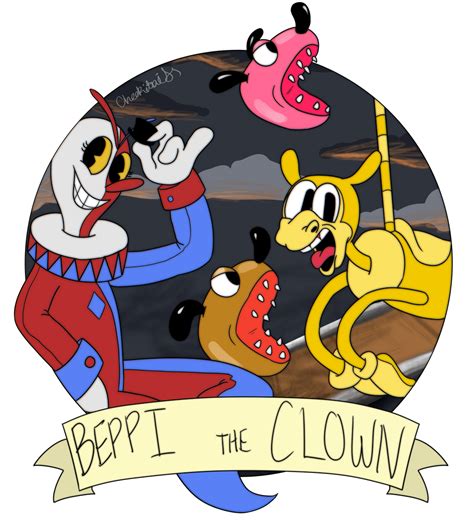 [cuphead] Beppi The Clown By Kwiwo On Deviantart