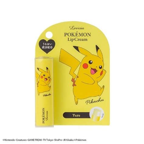 Pokemon Lip Stick Pikachu Yuzu