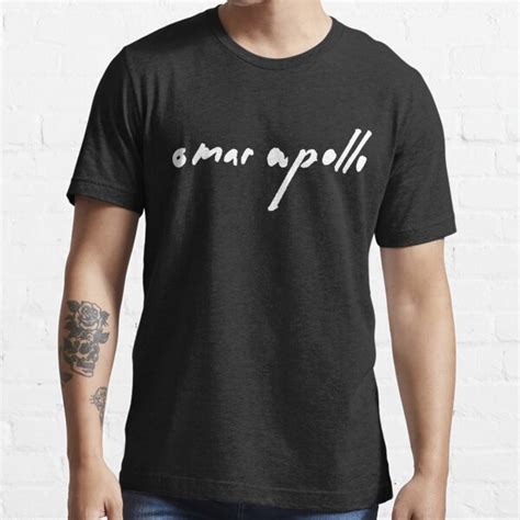 Omar Apollo Tour Merch Omar Apollo Logo T Shirt For Sale By Afafshopy