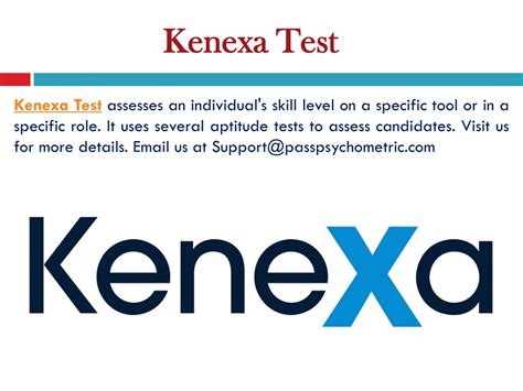 Ppt Kenexa Test Powerpoint Presentation Free Download Id 10947609