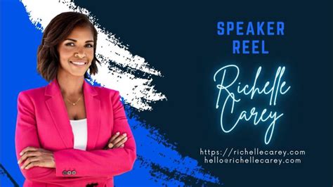 Speaker Reel Richelle Carey Reel 2024 Richelle Carey