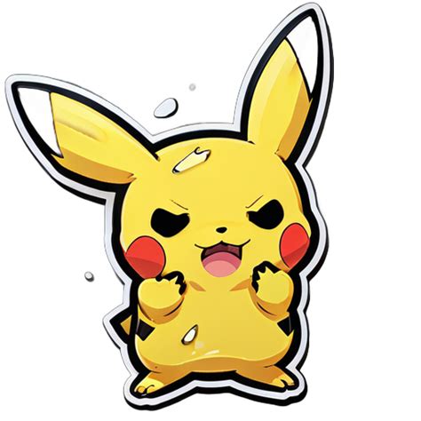 I Made An Ai Sticker Of Crying Pikachu