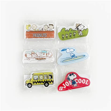 스누피 스누피 캐릭터 냉장고 자석 6종 위시버킷