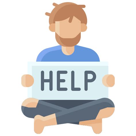 Beggar Free People Icons