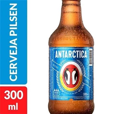 Cerv Antarctica Vidro Retornavel 300ml C24 Unid Neon Distribuidora