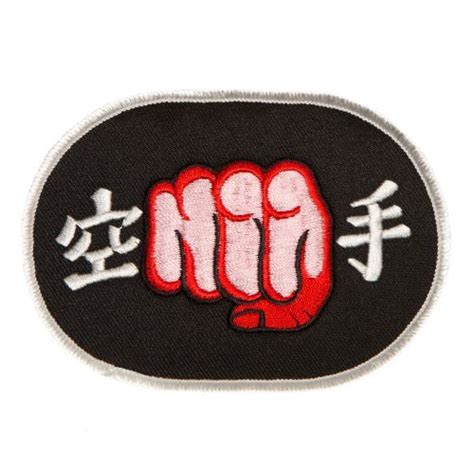 Karate Fist Patch 45x3