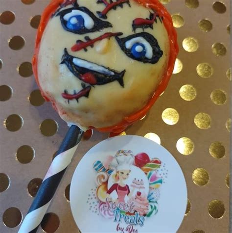 Chucky Cake Pop Birthday Parties Birthday Party Sugar Cookie