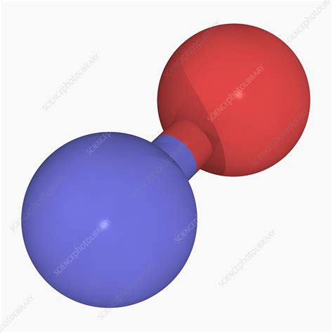 Nitrogen Monoxide Molecule Stock Image F0046521 Science Photo
