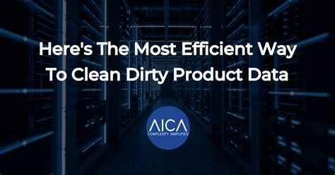 How To Clean Dirty Product Data