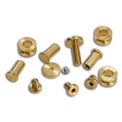 Hinderer Knives Xm 18 35 Inch Complete Brass Hardware Kit