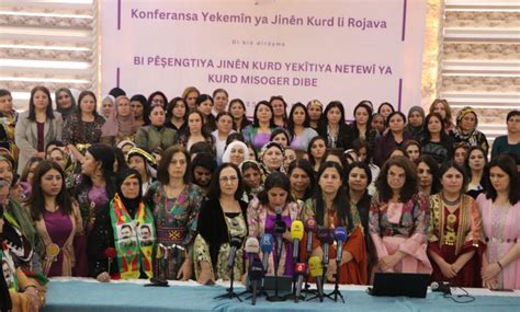 The First National Conference For The Unity Of Kurdish Women In Rojava Kongra Star