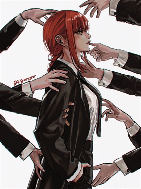 Makima Chainsaw Man Drawn By Zu Yuan Cesar Danbooru