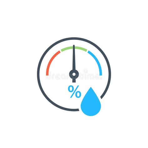 Simple Hygrometer Icon Stock Vector Illustration Of Graphic 321259070