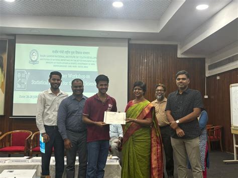 Gautam Sawarn On Linkedin Spss Dataanalysis Researchskills Rgniyd Workshop Learning