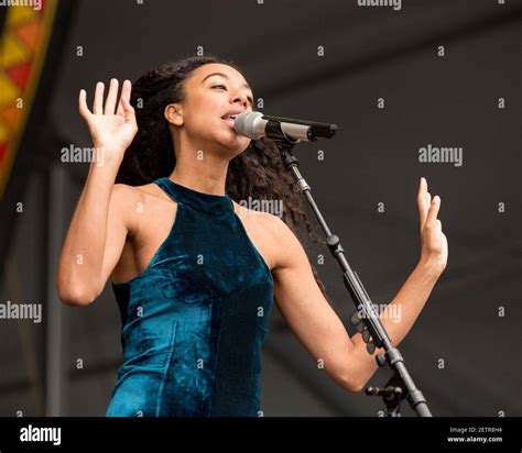 Corrine Bailey Rae At New Orleans Jazz And Heritage Festival At Fair