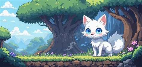 Cartoon Fox Pixel Stock Illustrations 522 Cartoon Fox Pixel Stock Illustrations Vectors